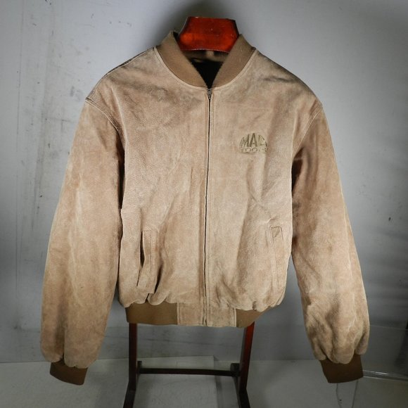 Mac Tools | Jackets & Coats | Mac Tools Tan Genuine Suede Leather ...